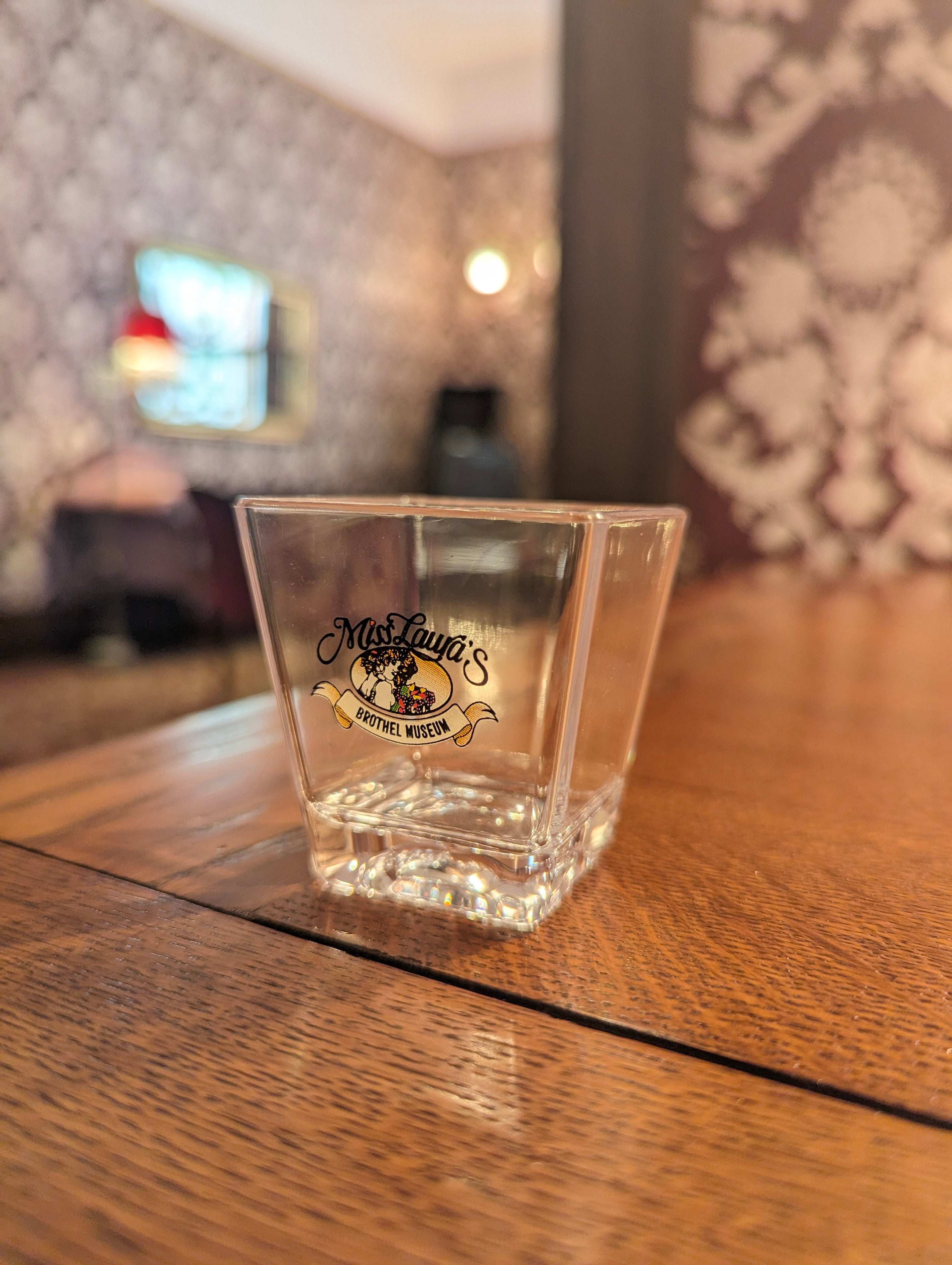 Miss Laura's Shot Glass – Miss Laura's Brothel Museum